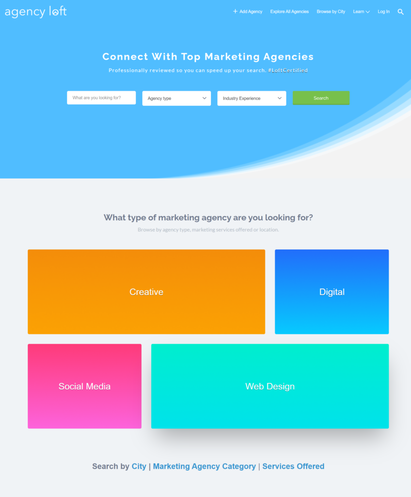 Agency Loft - Top Agency Directories & Agency Platforms
