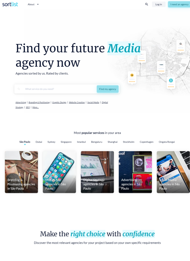 Sortlist - Top Agency Directories & Agency Platforms